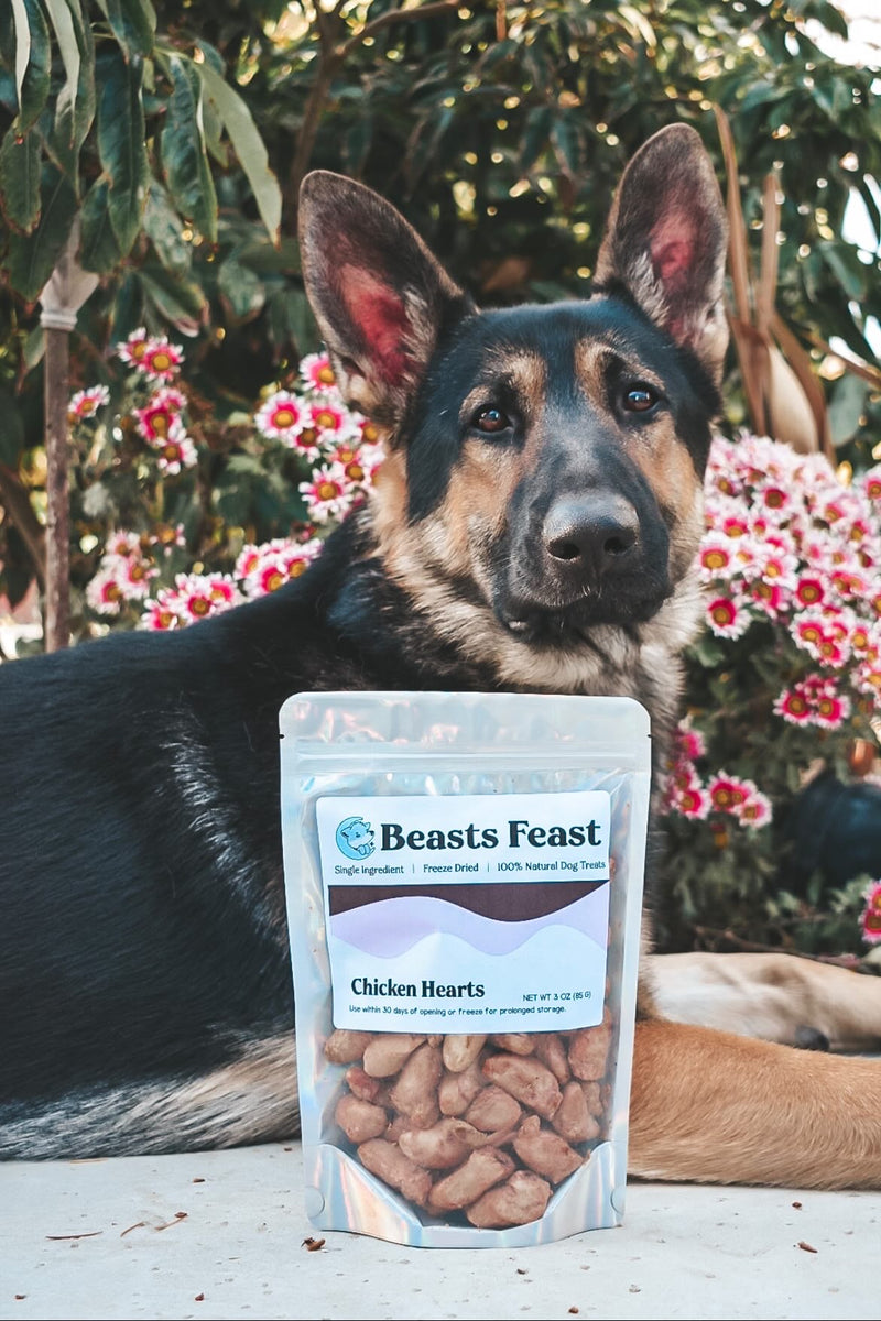 Chicken Hearts - Freeze Dried – Beasts Feast